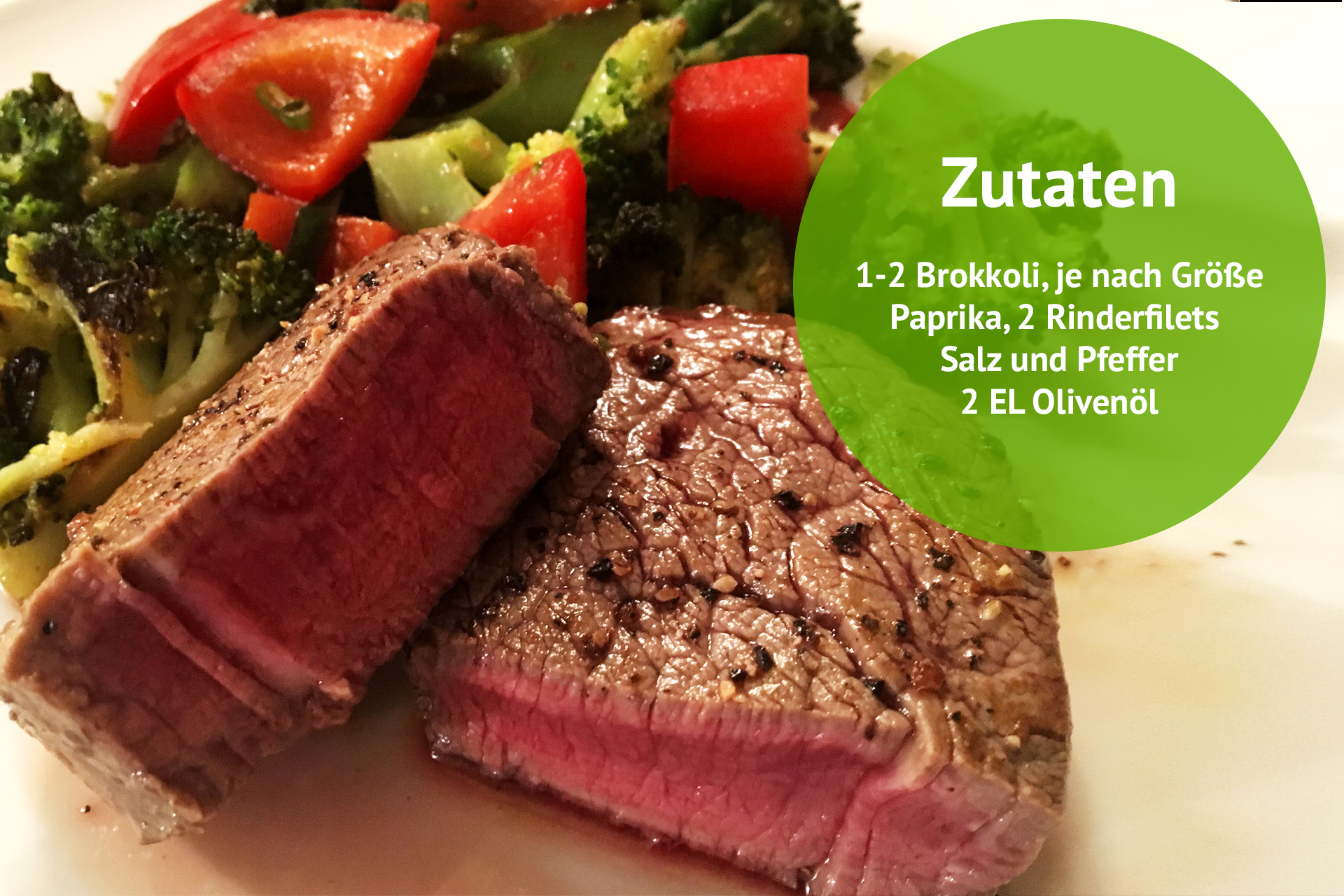 Das Beste vom Rind mit Gemüse-Begleitung - PaleoPro.de